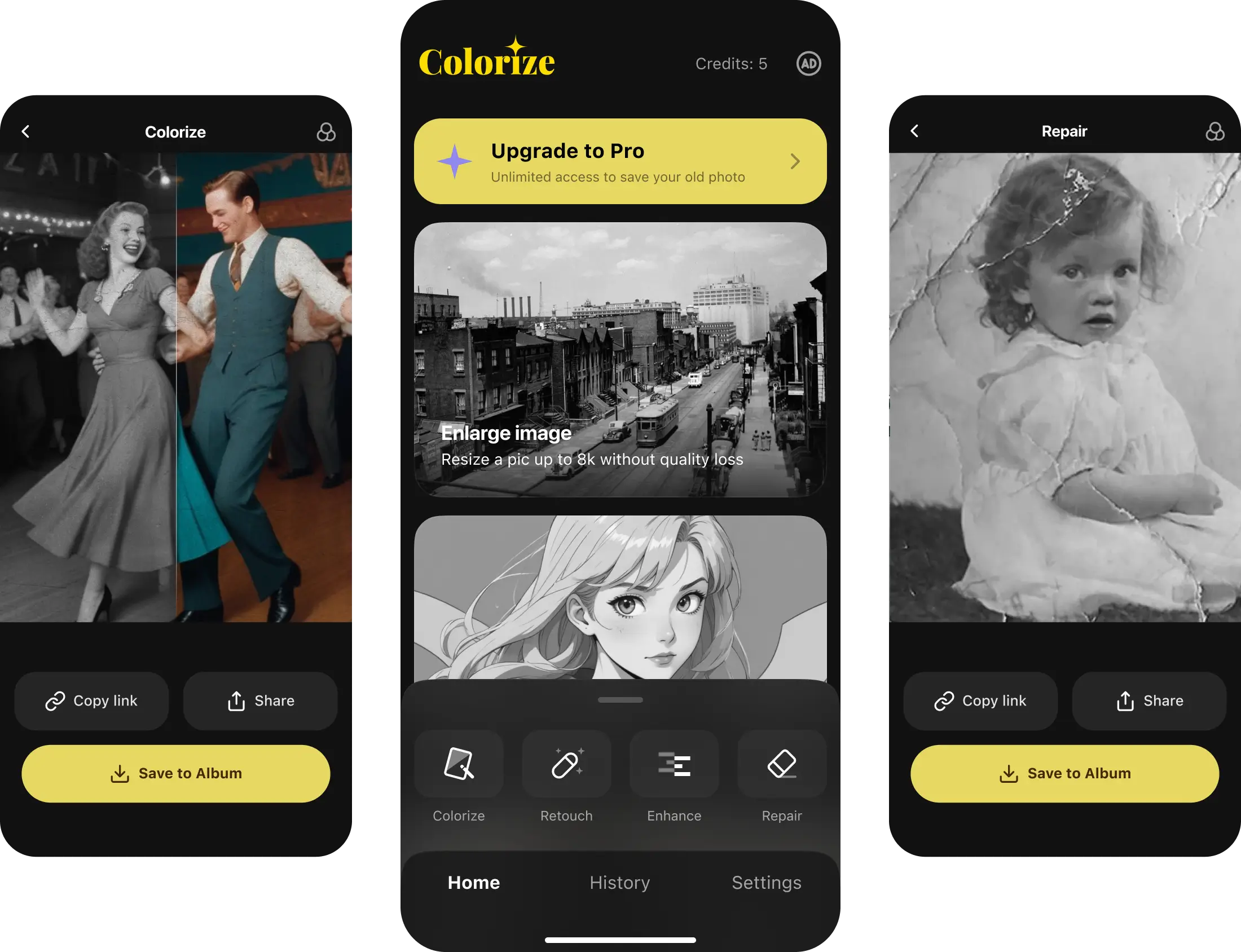 Colorize App | Colorize, Enhance Old Photos on Mobile Free